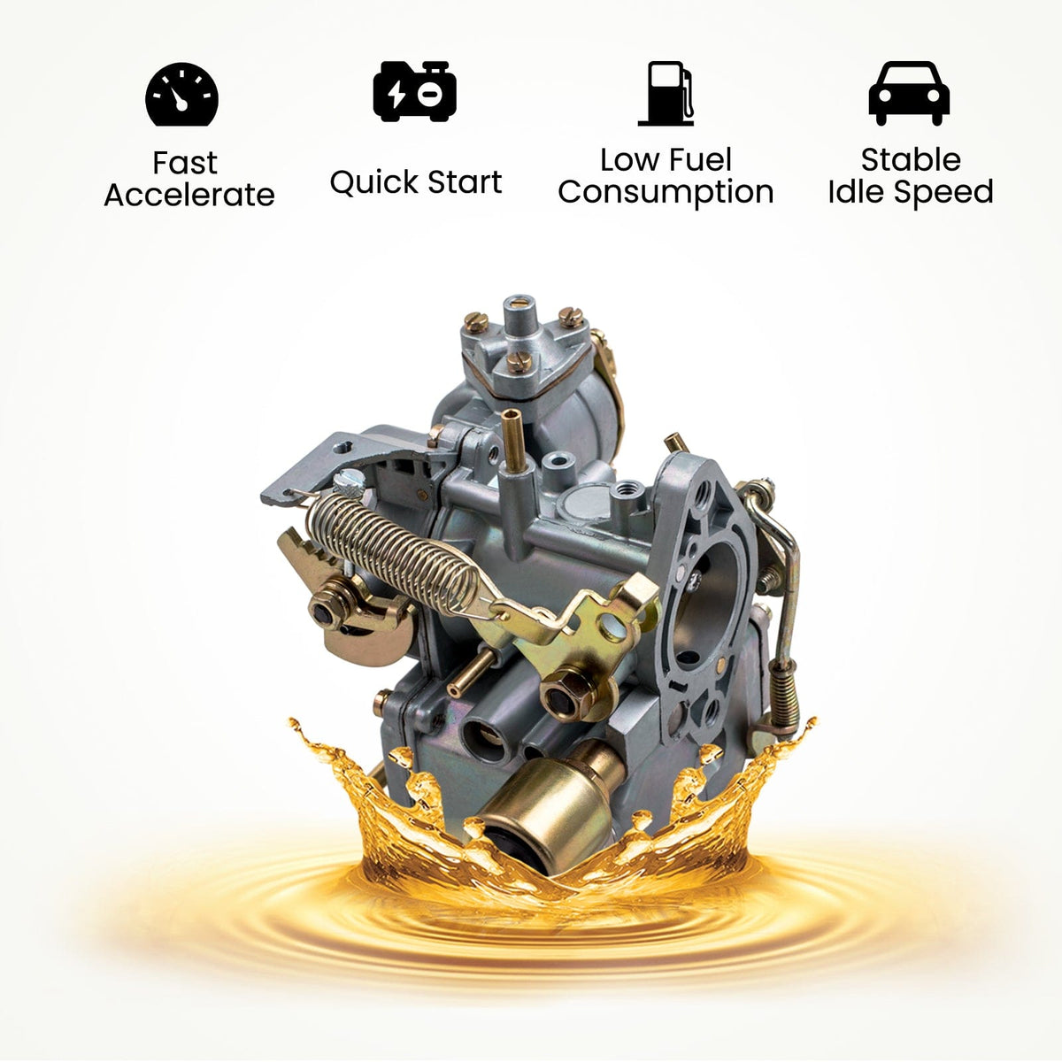 Vergaser kompatibel für VW 34 PICT-3 Kaefer Cabriolet Transporter TI ...