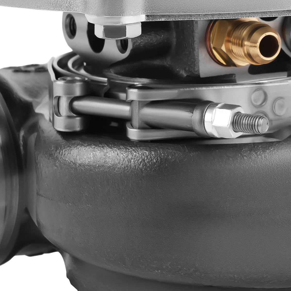 Billet GT35 Racing Turbo Dual Ball Bearing 900PS 2.0-3.5L V-Band Water ...